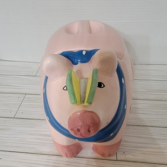 Coco Dowley | Kitchen | Coco Dowley Pink Pig Cookie Jar Canister With ...